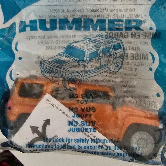 McDonald's | Toys | Hummer H3 Suv Toy Mcdonalds | Poshmark